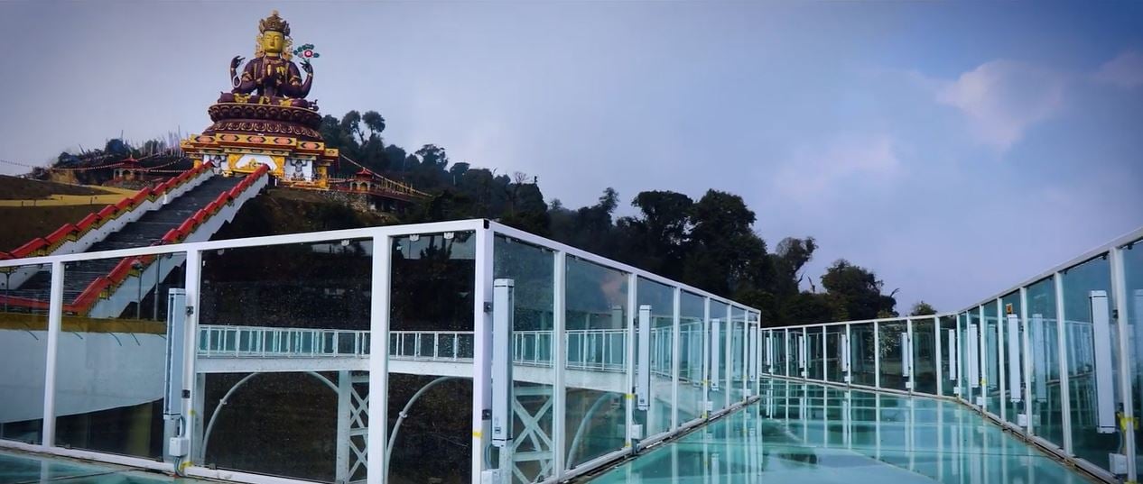 India’s Landmark Skywalk and Glass Bridge in Pelling